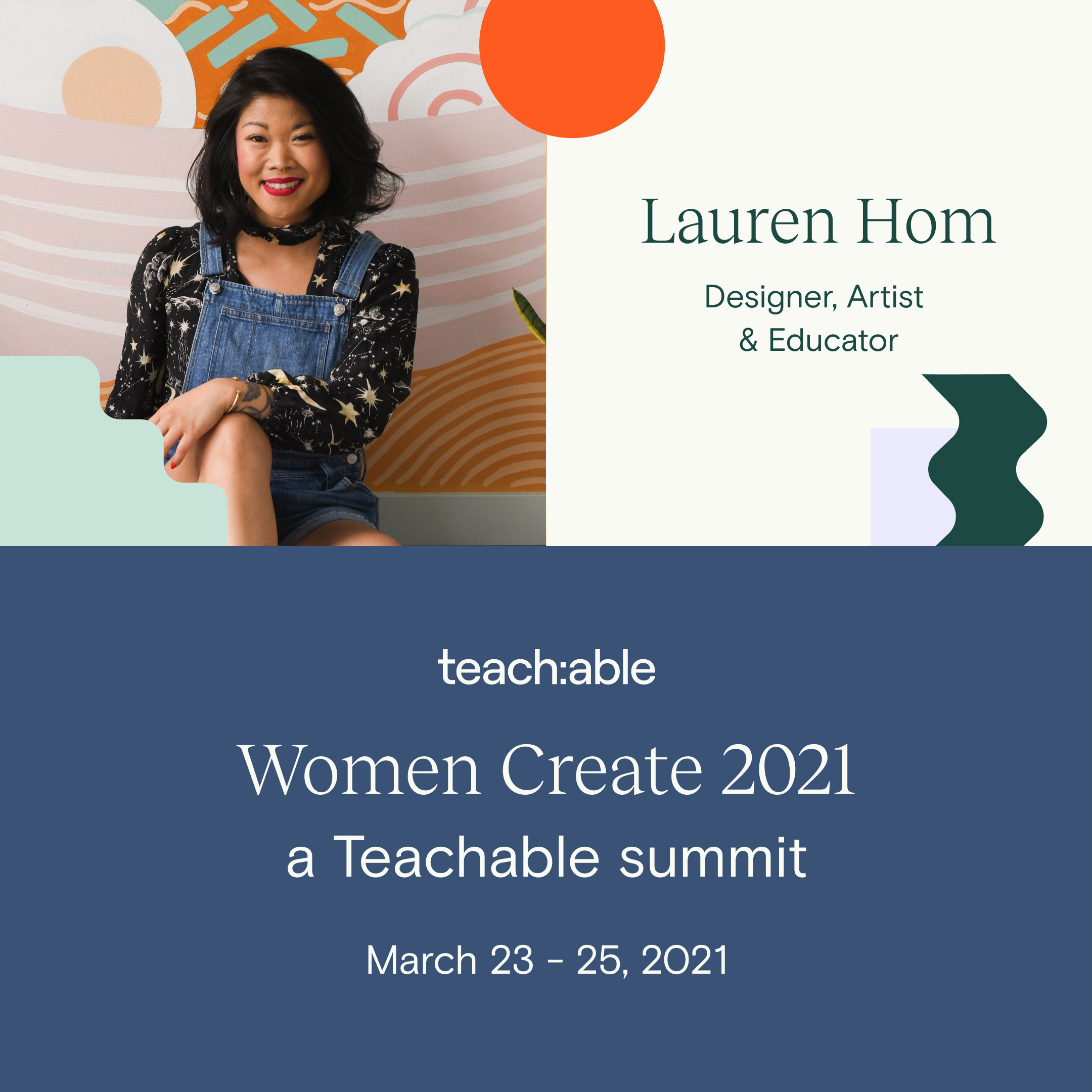 Teachable – Women Create Summit | Work | Elisa Penello